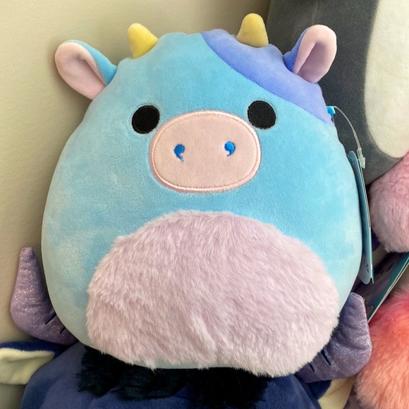 Squishmallows | Toys | Squishmallows 8 Clayton Blue Cow Squishmallow ...